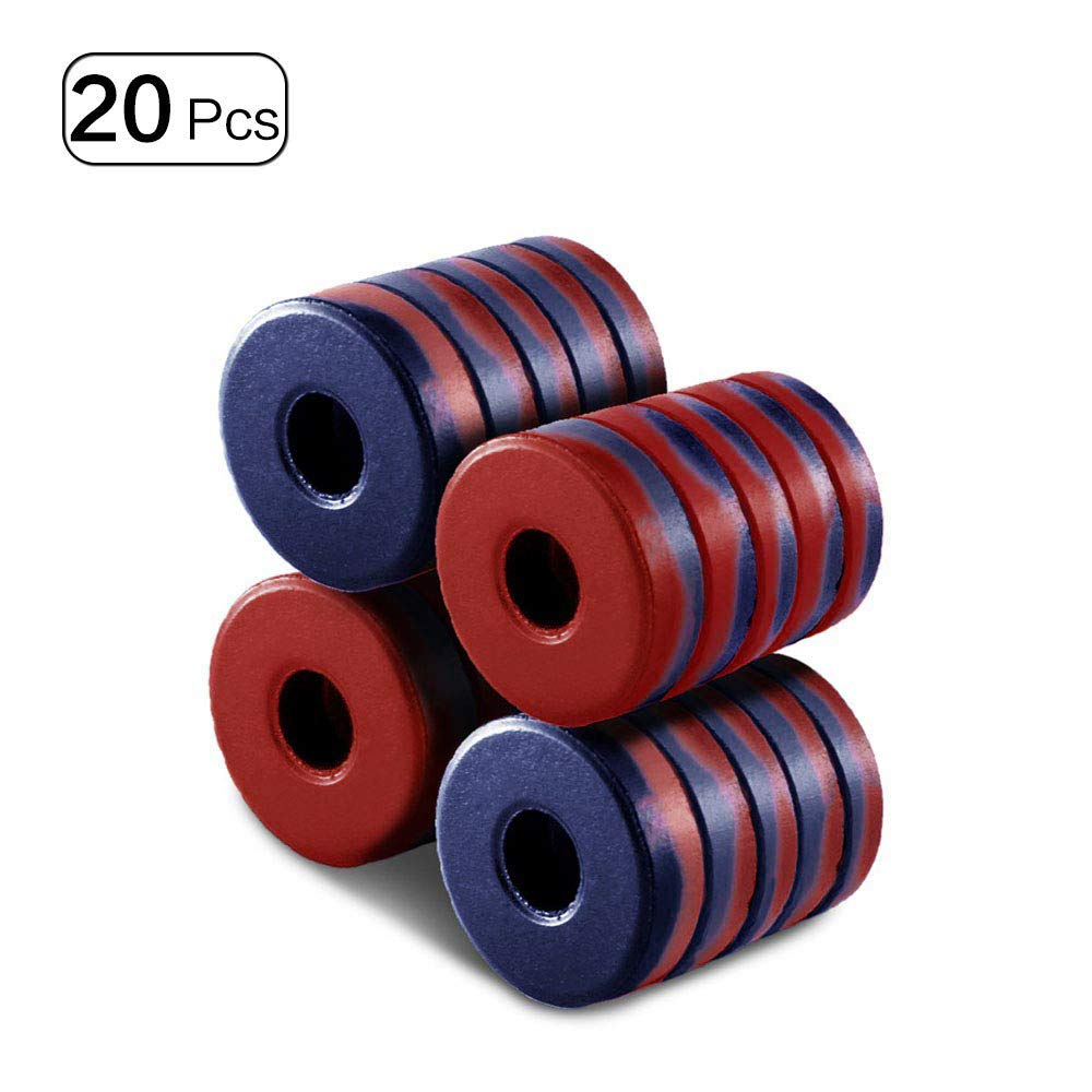 Round Ring Magnets with Hole Disc Strong for School Educational ...