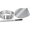 Amazon.com: Zenker Stainless Steel Layer Cake Slicing Kit with 12 ...