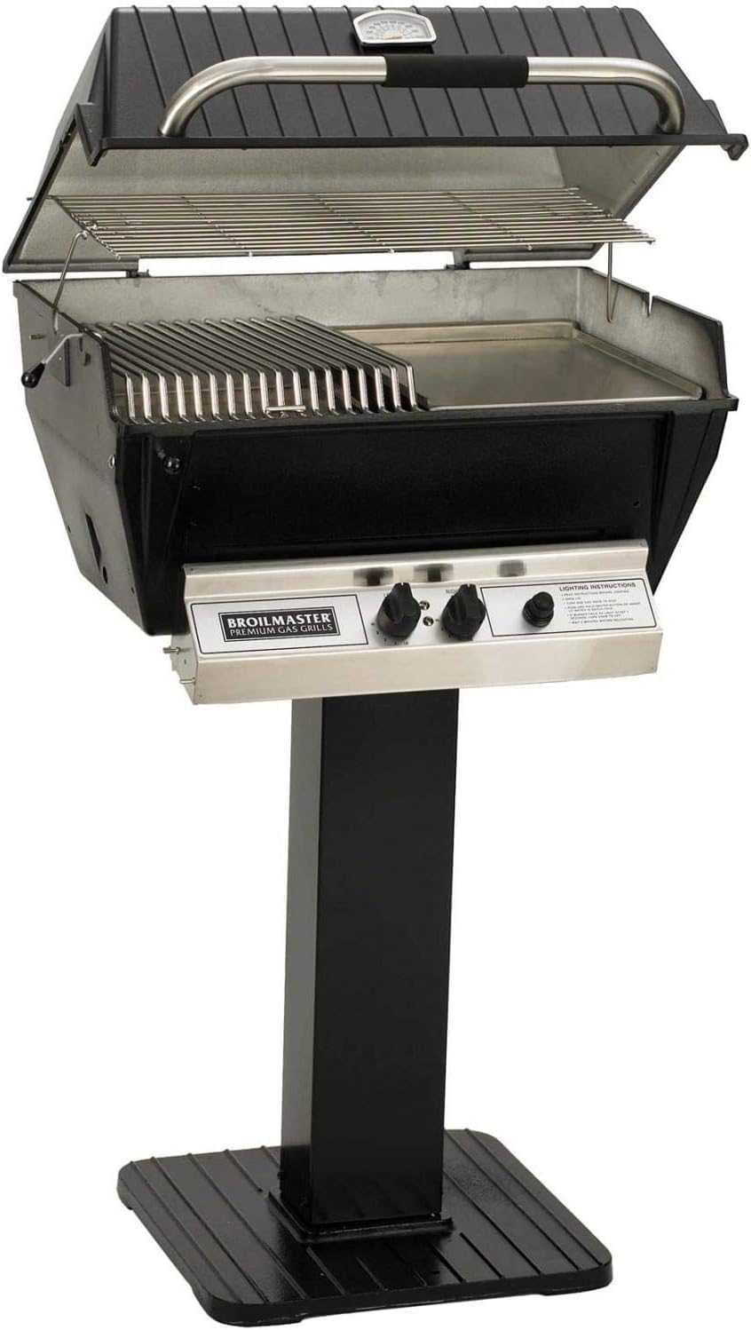 Review Broilmaster P3-sxn Super Premium Natural Gas Grill On Black ...