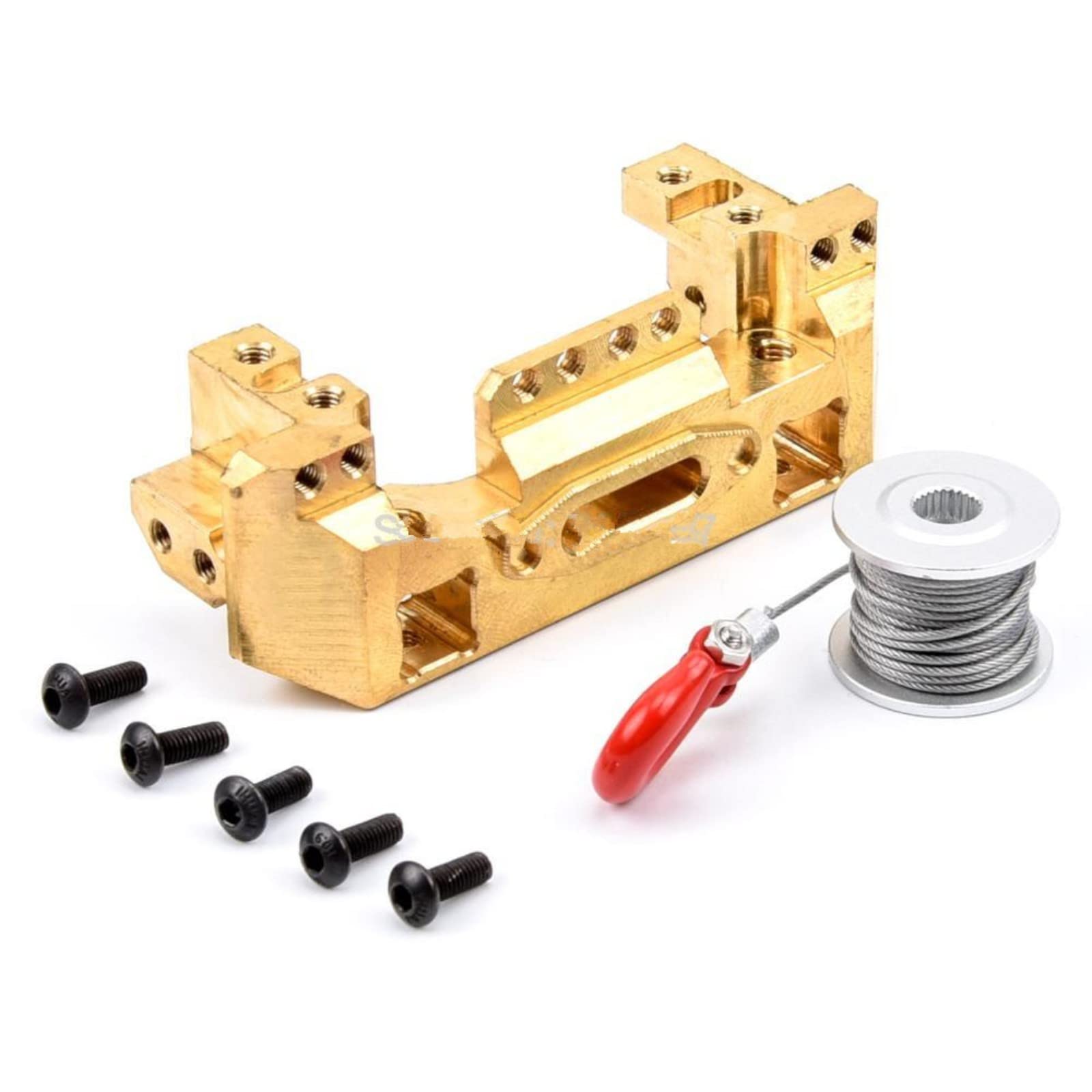 Mua LOUJIN TRAX4 CNC Aluminum Brass Front Bumper Servo Mount & 25T ...