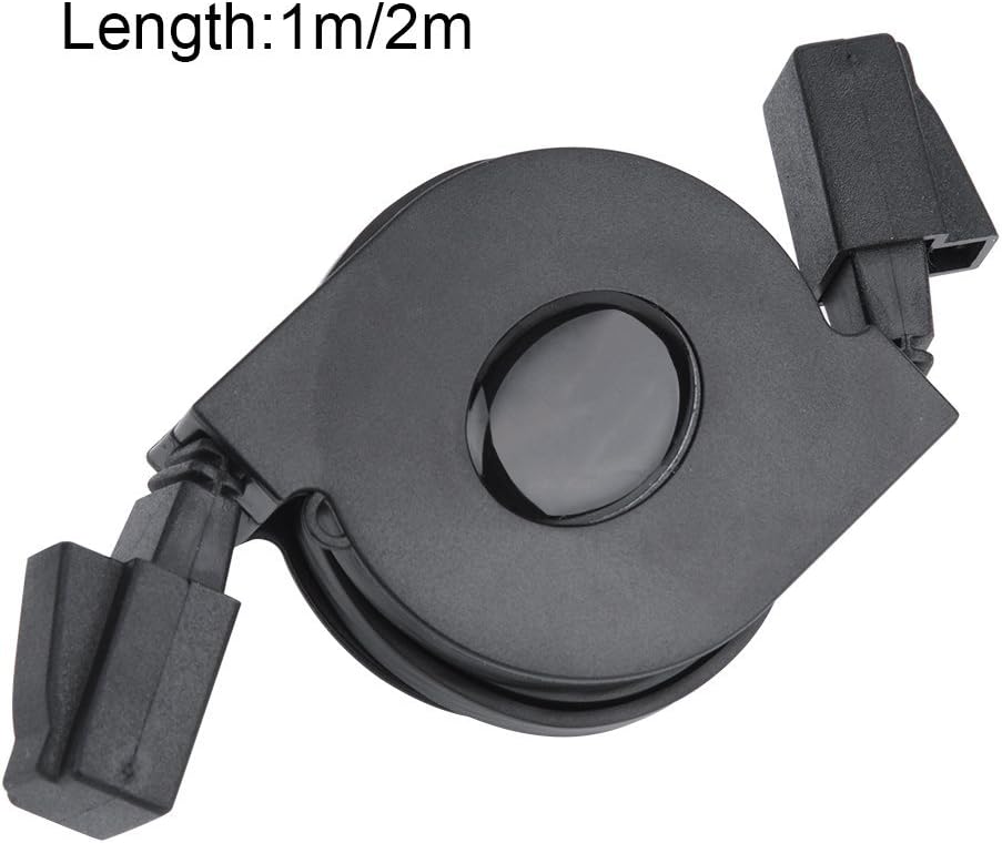 CAT 6 Ethernet Cable Ultra Flat, Adjustable Retractable CAT6 RJ45 Lan ...