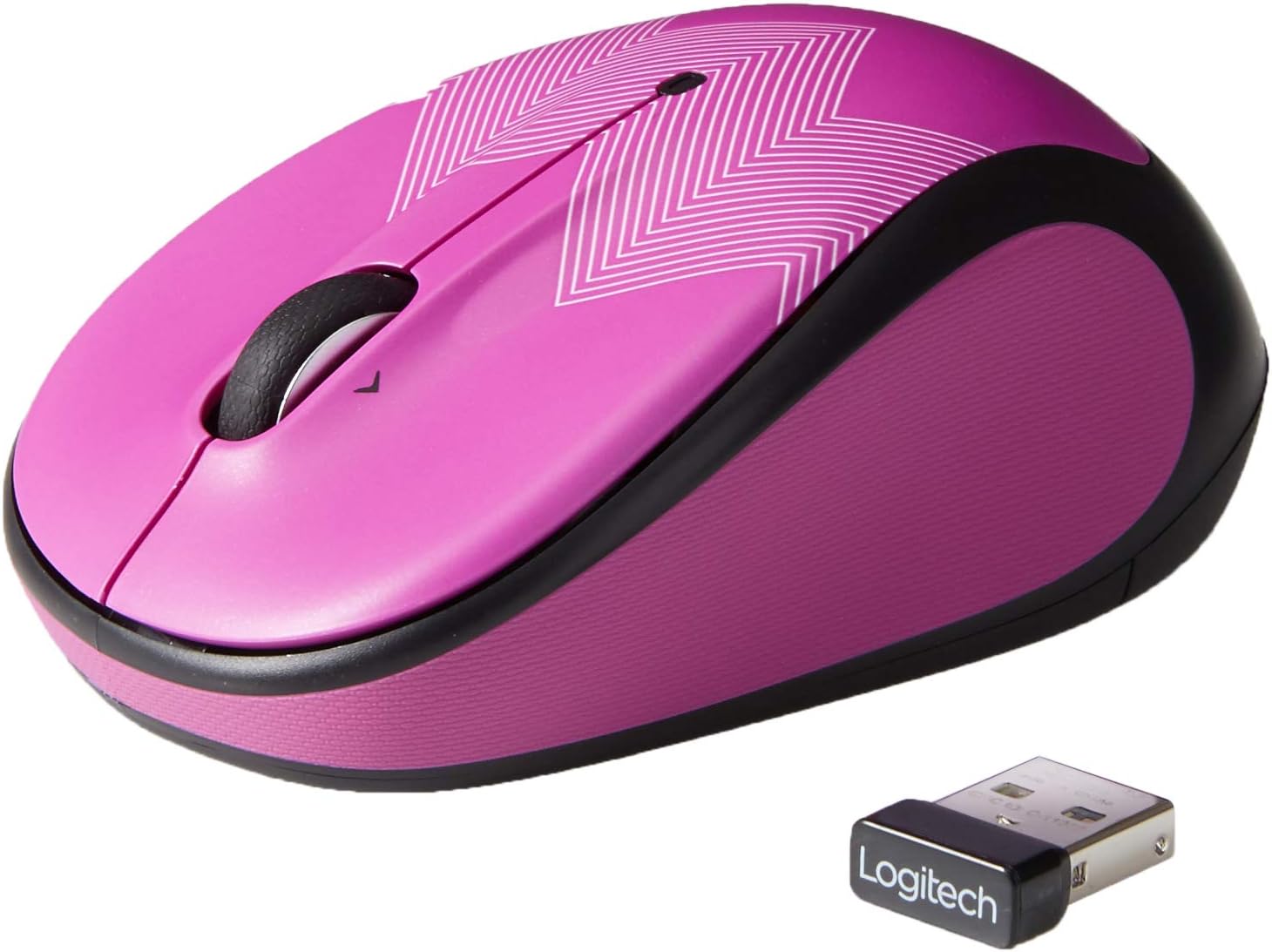 Amazon.com: Logitech Wireless Mouse, Purple Zigzag: Computers & Accessories