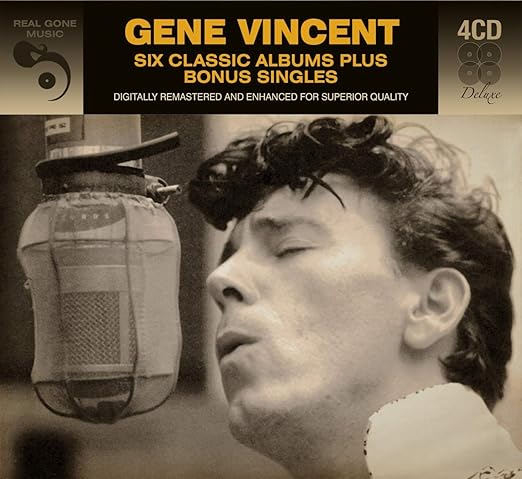 6 Classic Albums Plus Bonus Singles [Audio CD] Gene Vincent: Amazon.co ...