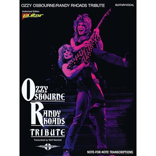 Ozzy Osbourne And Randy Rhoads