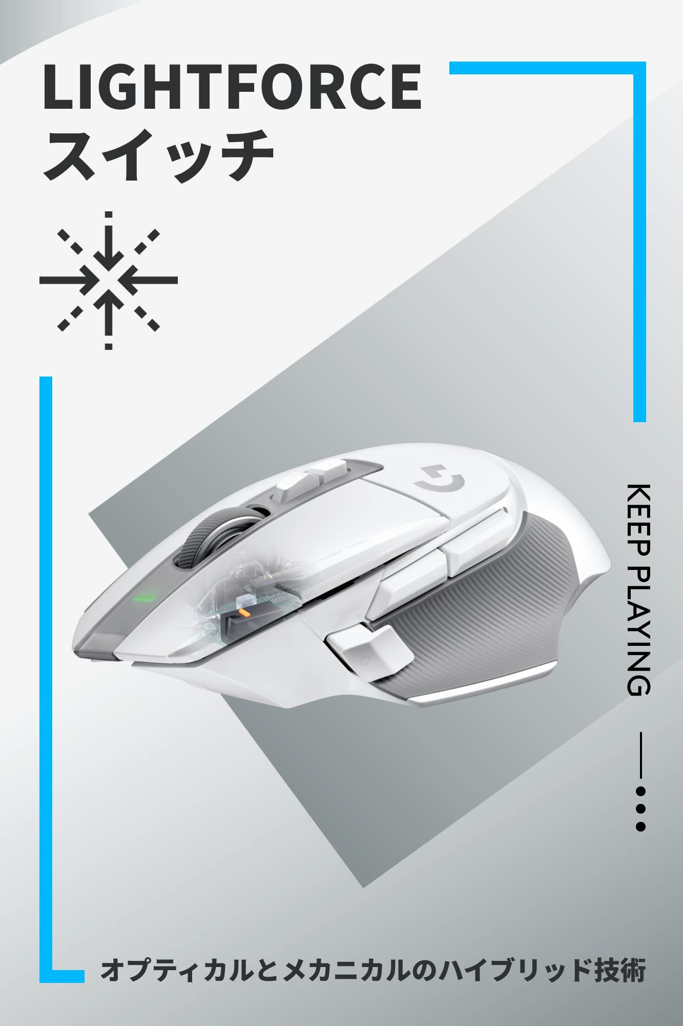 Mua Logicool G G502 X LIGHTSPEED Wireless Mouse G502XWL-CRWH LIGHTFORCE ...