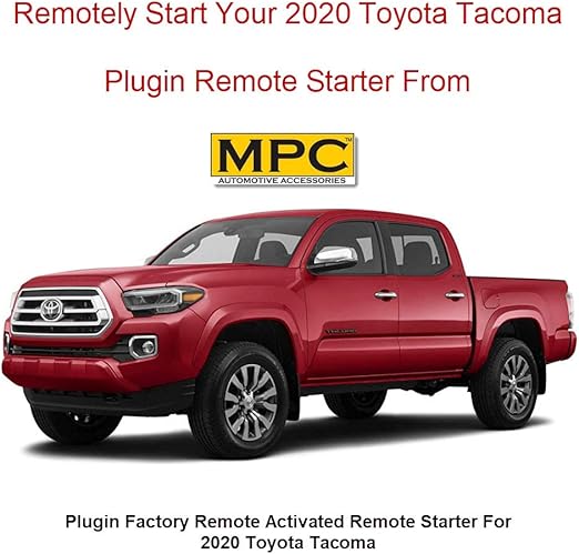 Amazon.com: MPC Remote Starter for 2020 Toyota Tacoma |Gas| |Push-to ...