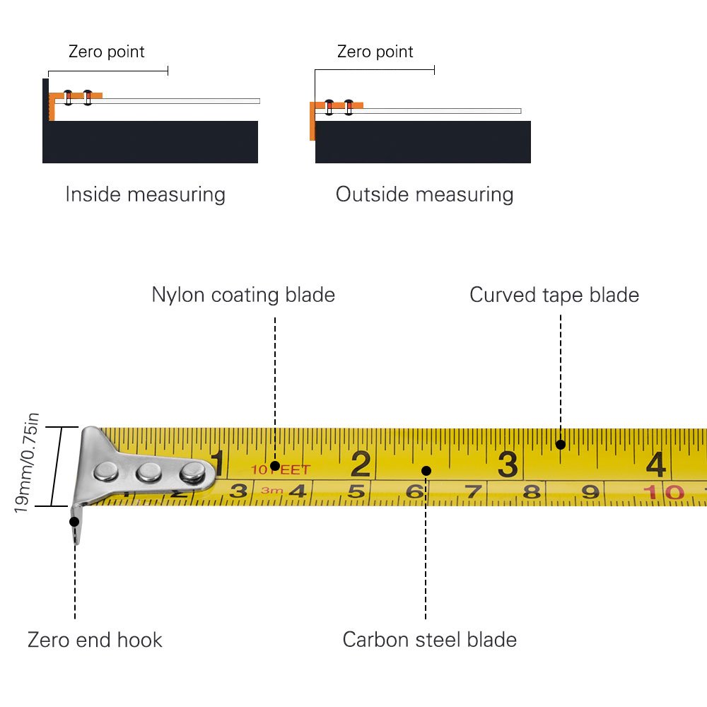 /300cm H-DA Tape Measure TL-0413M 120inches Retractable Tape Ruler ...