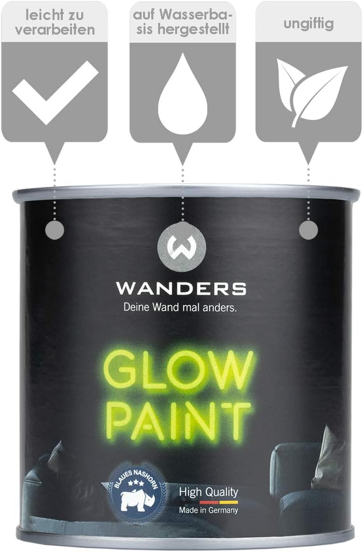 Wanders® 250 ml fluorescent light colour – exceptionally strong ...