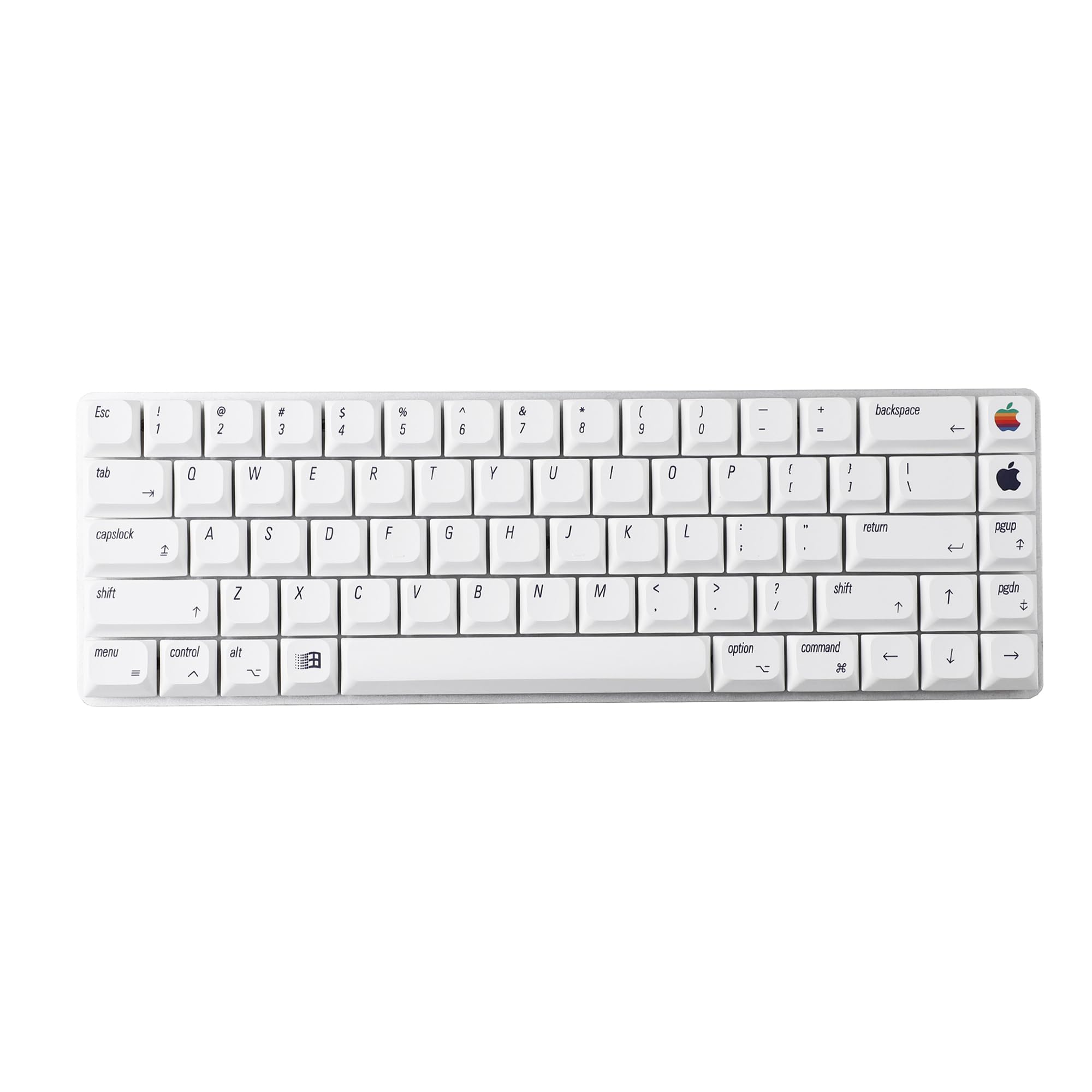 Mua YMDK 127 Ultra-Slim Mac Style Mx Low Profile Dye Sub PBT Keycaps ...