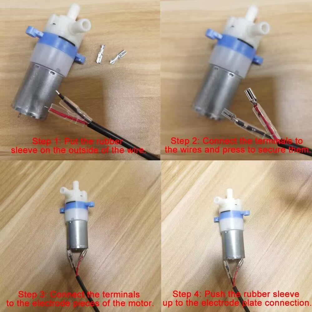 Mua BRINGSMART Food Grade Mini 12V Water Pump With Hose 11GPH Self ...