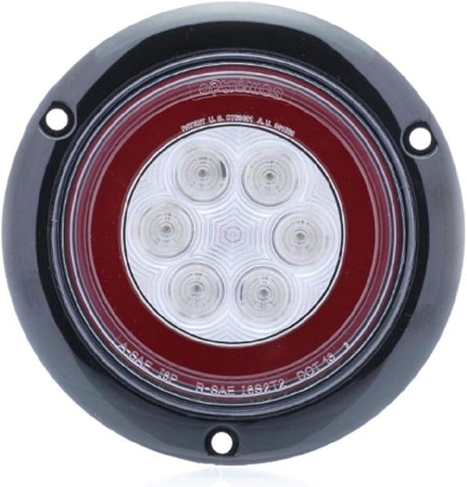 Amazon.com: Optronics GloLight 4” Sealed LED Lights with mounting ...