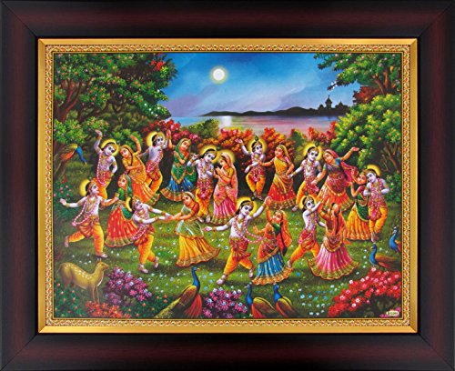 Buy Lord Krishna / Shree Krishna / Ras Leela / Krishna Playing Ras with ...