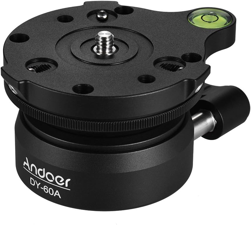Andoer Tripod Leveling Base with Offset Bubble Level: Amazon.co.uk ...