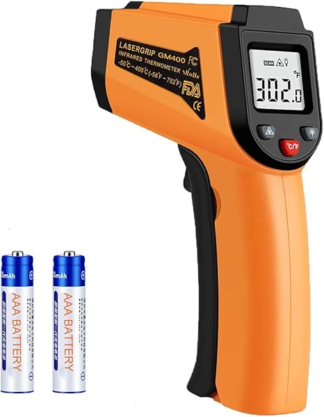 Amazon.com: Temperature Gun for Cooking, Digital Infrared Thermometer ...