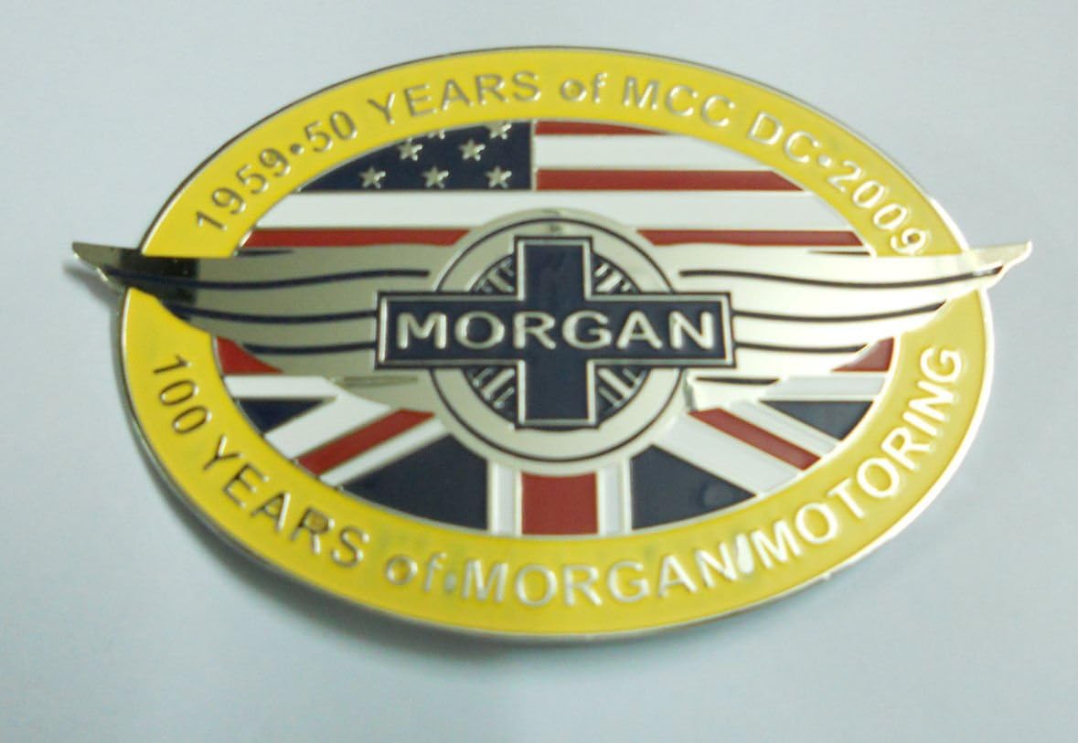 Autogrillbadges BGE001065 Car Badge - Morgan 100 Years Of Morgan ...