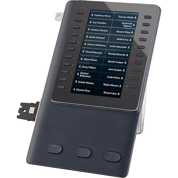 Téléphone de bureau IP Polycom Edge E350 2200-87010-025