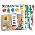 Amazon.com : QR Code Smart Labels | Color Coded Scannable Stickers for ...