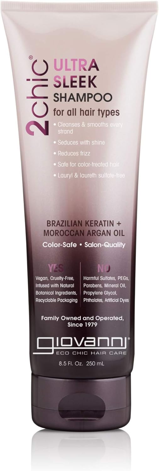 Giovanni Hair Care Products 2Chic Keratin & Argan Oil Shampoo 235 ml ...