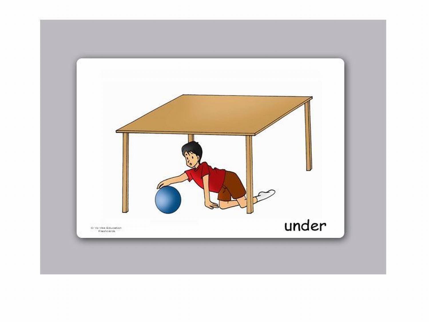 Mua Yo-Yee Flash Cards - Prepositions of Places Picture Cards - English ...