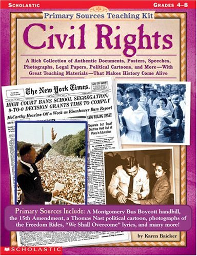Amazon.com: Civil Rights (Primary Sources Teaching Kit, Grades 4-8 ...
