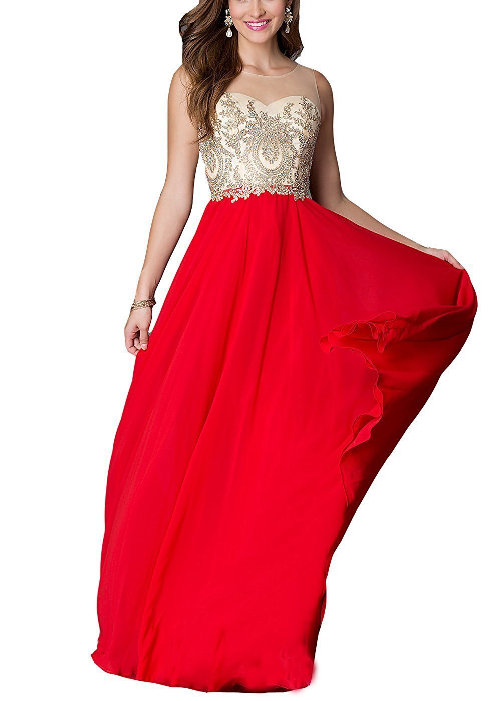 LL Bridal Women s Halter Prom Dresses 2018 Long Open Back Beaded Formal ll-bridal-women-s-halter-prom-dresses-2018-long-open-back-beaded-formal