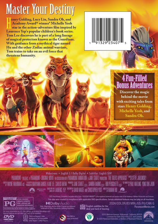 Mua The Tiger's Apprentice [DVD] The Tiger's Apprentice [DVD] DVD trên ...