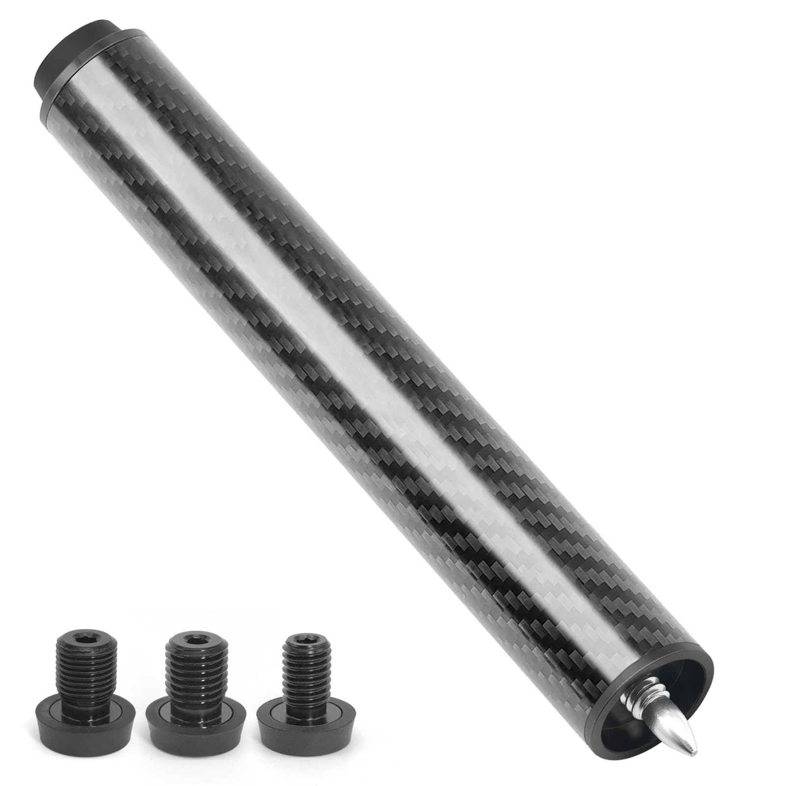 MoyanSuper Pool Cue Extension with 3 Bumpers Carbon Fiber Billiard Cue ...