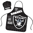 Amazon.com: Mojo Licensing Las Vegas Raiders Apron Chef Hat Set Full ...