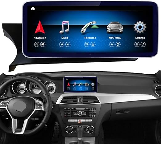 Road Top Android 10 Car Stereo 10.25" Touch Screen for Mercedes Benz C ...