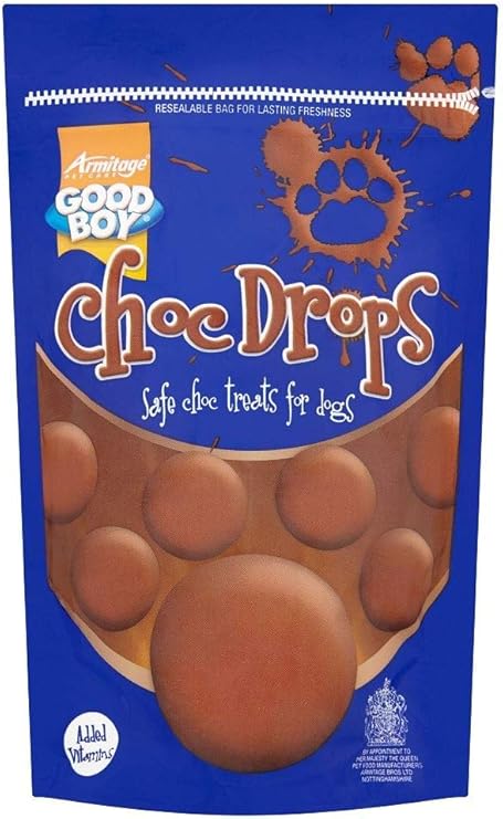 Good Boy Dog Choc Drops 1000g Chocolate Treat Buttons: Amazon.co.uk ...