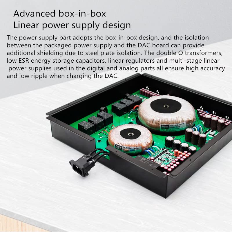 Denafrips Terminator II Discrete Resistor R2R Full-Balanced DAC Decoder ...