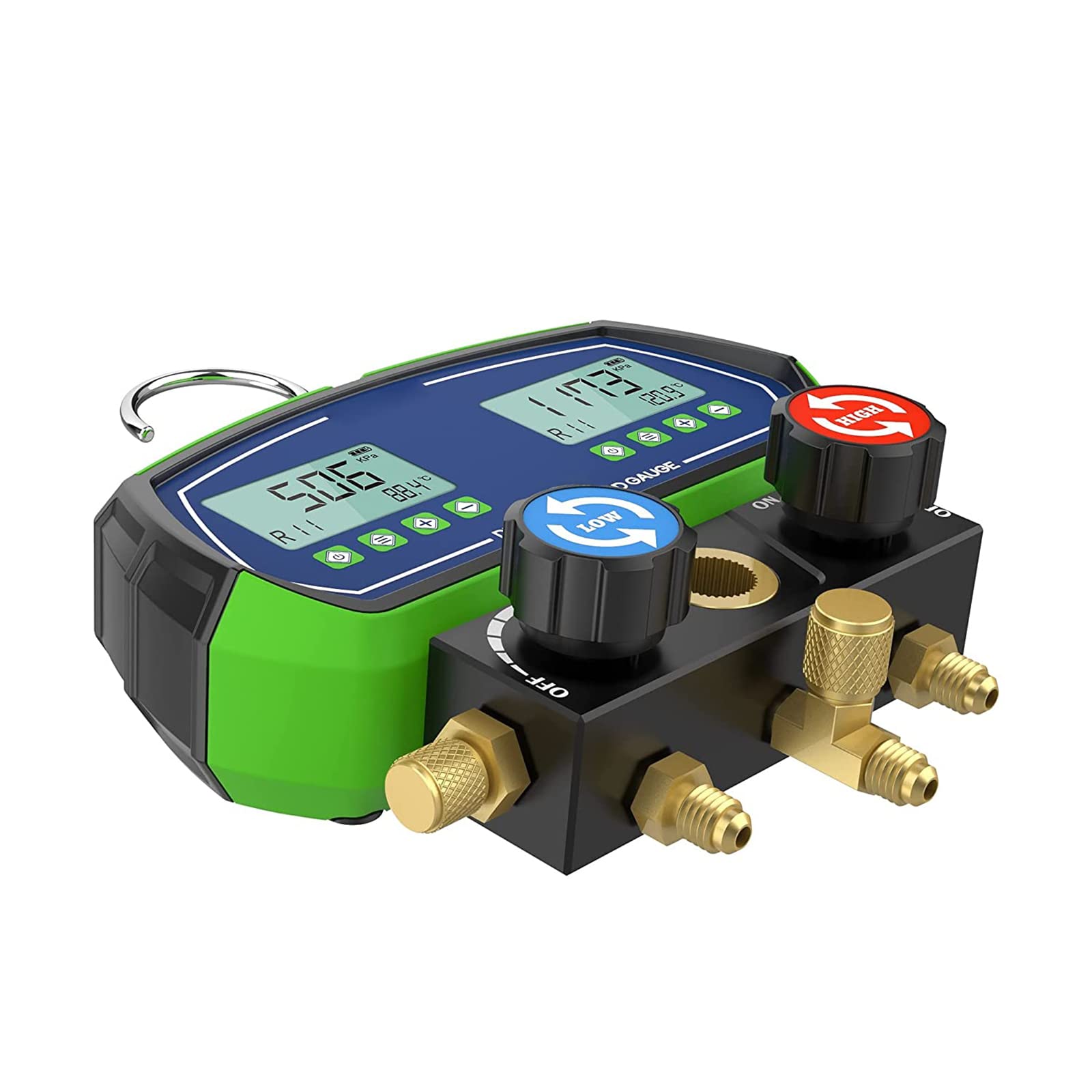 Mua AUTOAND AC Digital Refrigerant Manifold Gauge Set for HVAC ...