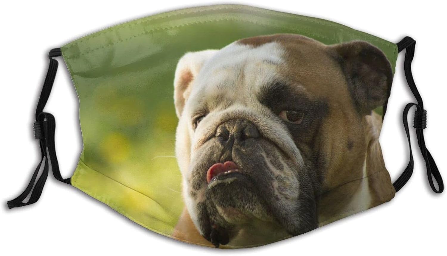 Animal English Bulldog Muzzle Pets English Bulldog Face Mask Adjustable ...