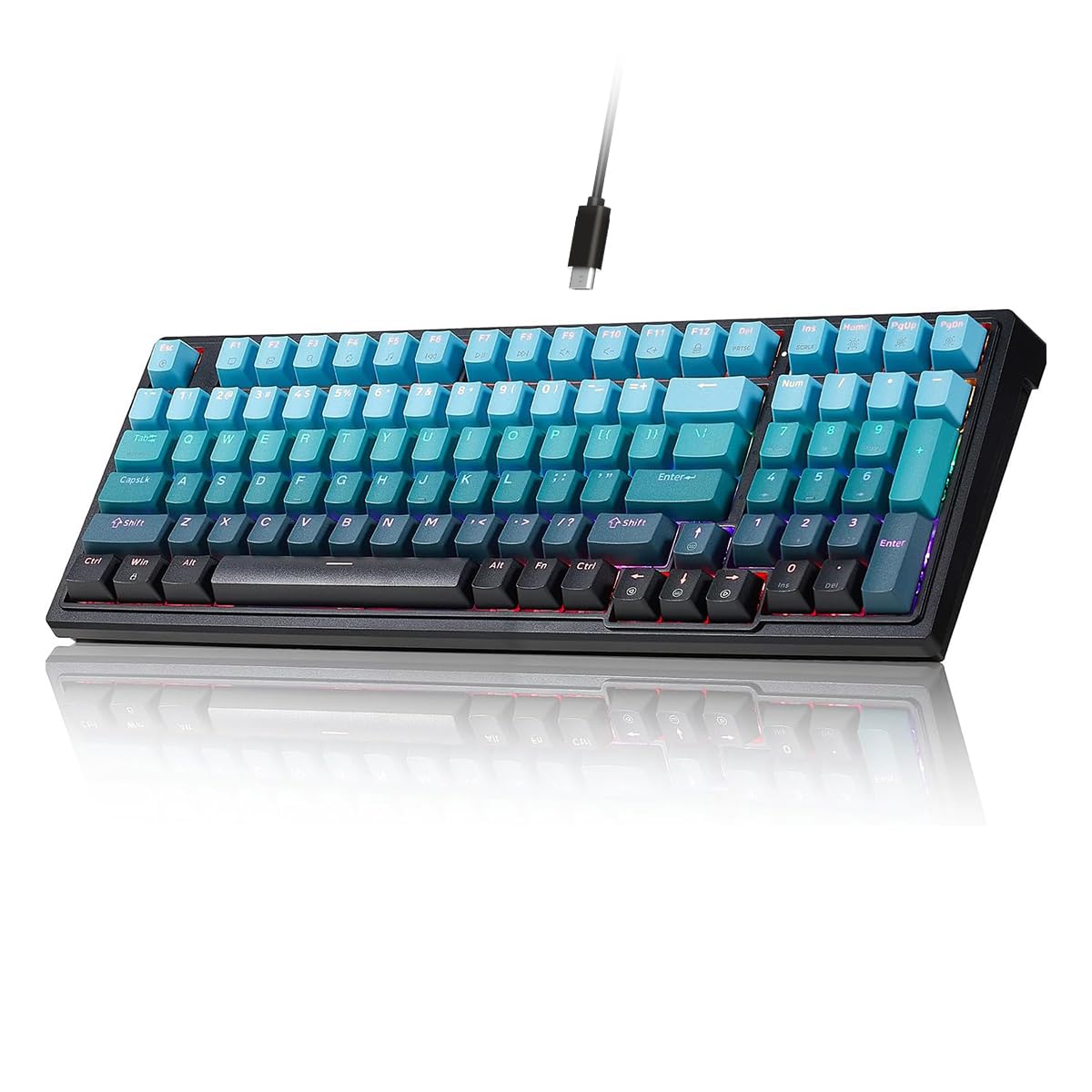 Mua Hexgears M4 Wired Mechanical Keyboard 99 Keys, Hot Swappable Gaming ...