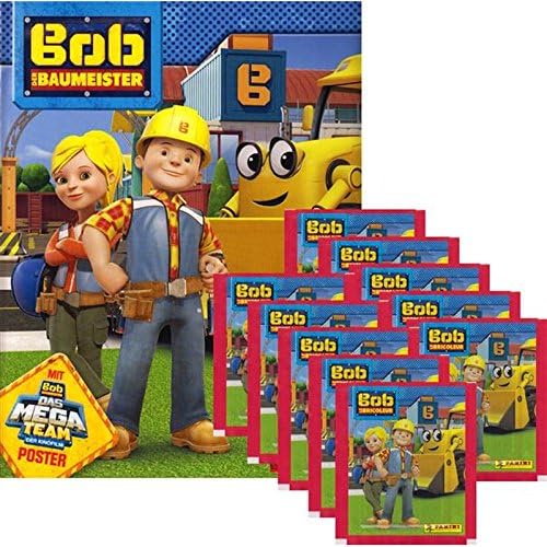 Panini Bob the Builder – Collectible Sticker Album, Bags, Display ...