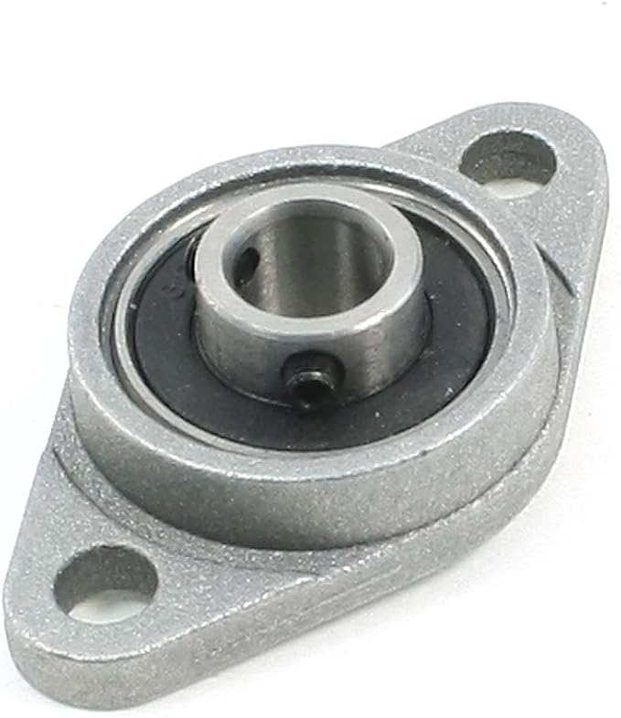 FL08 2 Bolt 8mm Bore Self-aligning Flange Ball Bearing: Amazon.co.uk ...