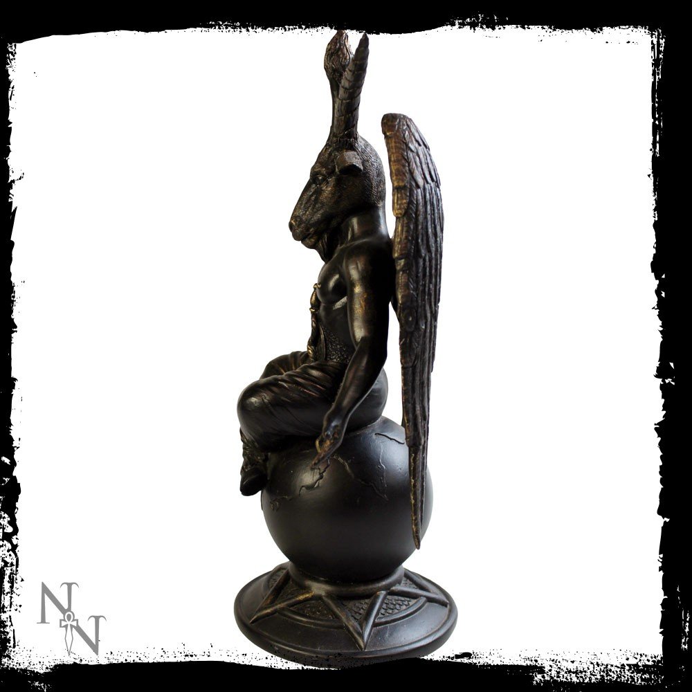 Baphomet Deity Sabbatic Goat Statue Figurine Knights