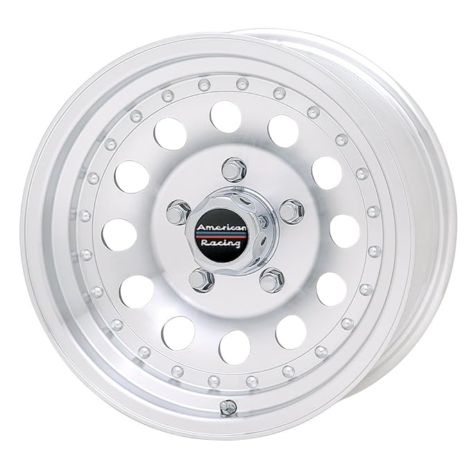 Amazon.com: American Racing Outlaw II AR62 Machined Wheel with Clear ...