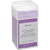 Amazon.com: Darice Garnet Extra Fine Glitter 1.5 Ounces Canister w/Pour ...