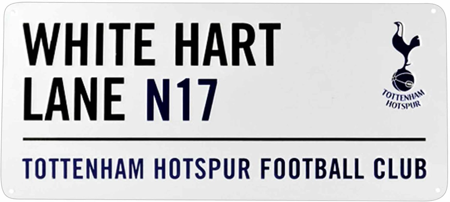 THFC Official Tottenham Football White Hart Lane Stadium Metal Street ...