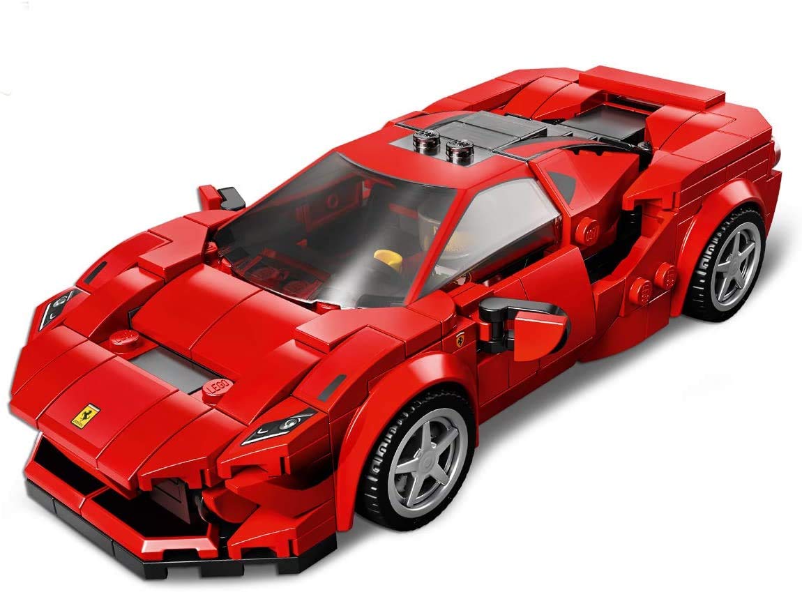 Lego 76895 Speed Champions Ferrari F8 Tributo Racer Toy, with Racing ...