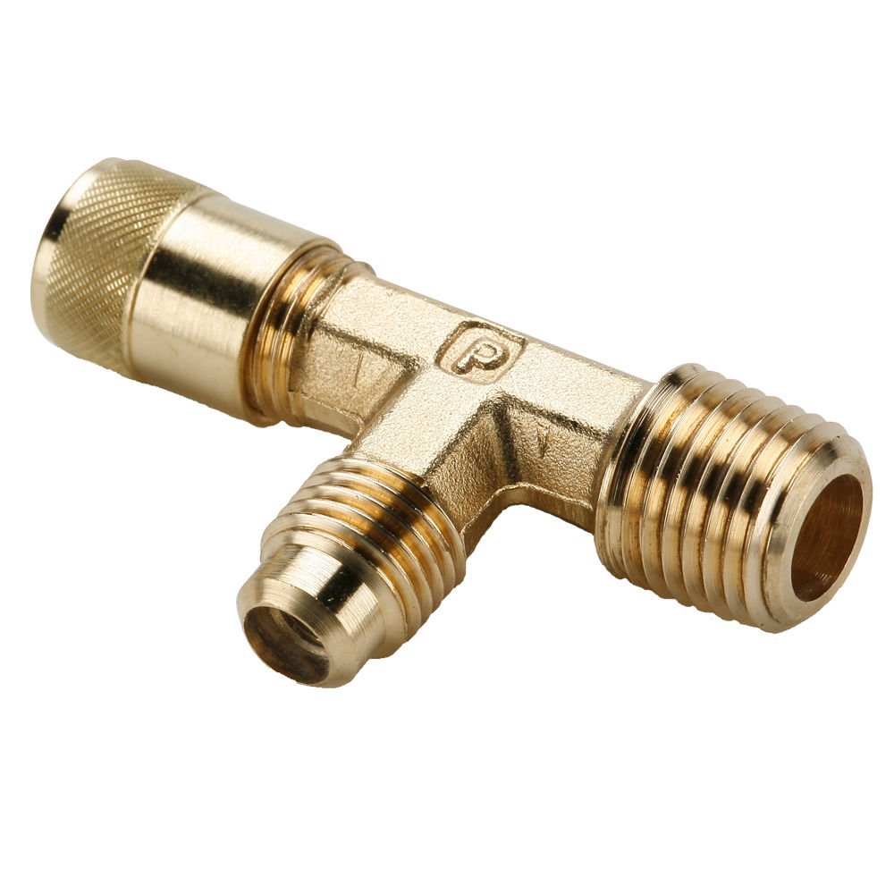 Parker AVT3-4-pk20 Refrigeration Access Valve, Flare to Male Pipe ...