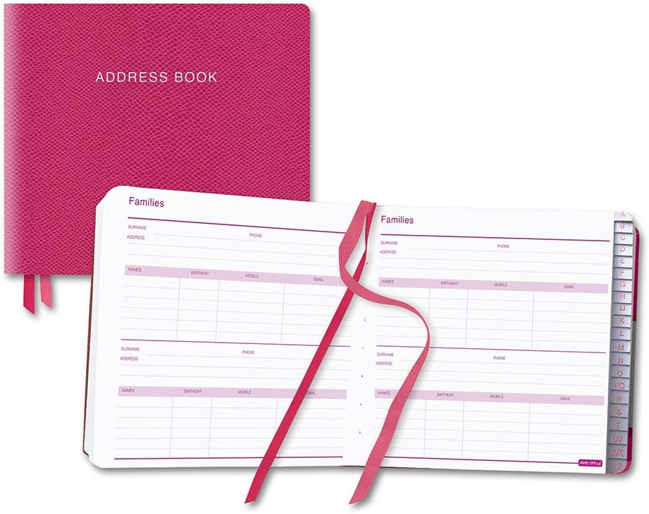 The Family Address Book (Pink) – BigaMart