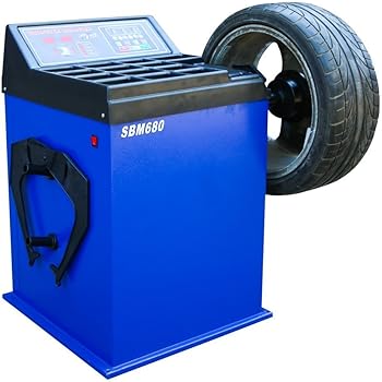 Amazon.com: SBM 680 Wheel Balancer Tire Balancers Machine Rim Car Heavy ...