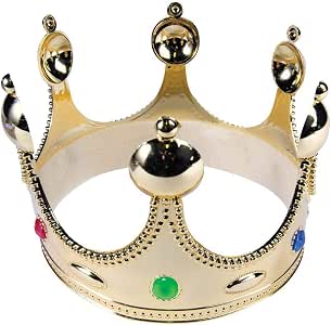 Amazon.com: Forum Novelties Kids King Crown: Toys & Games