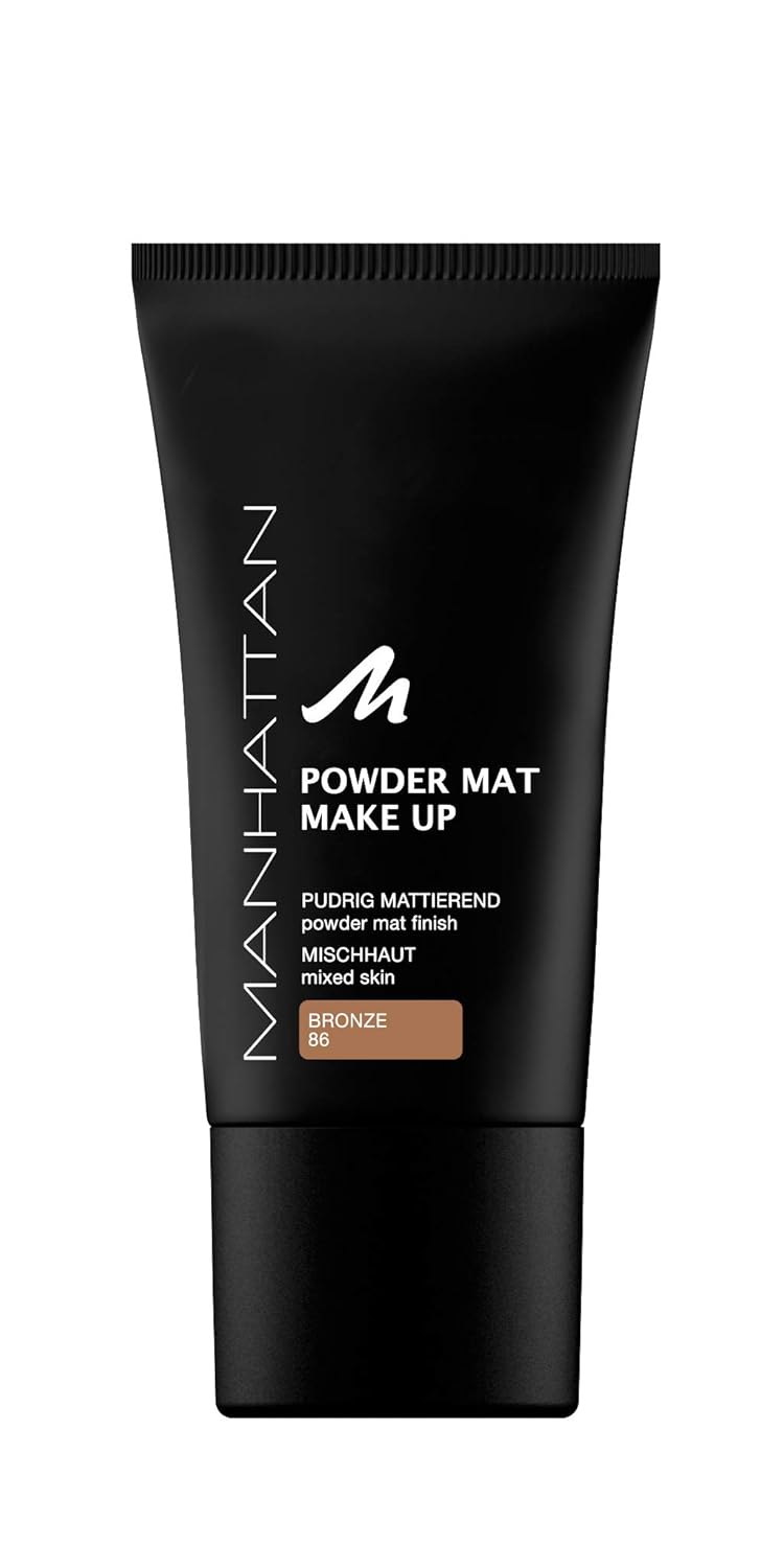 Amazon.com : Powder Mat Make Up By Manhattan Cosmetics : Beauty