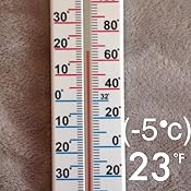 Amazon.com: MARATHON BA030001 Vertical Outdoor Thermometer - 16-Inch ...