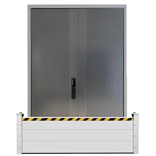 Aluminum Flood Protection Barrier for 36'' 42'' 72'' Doors, Quick ...