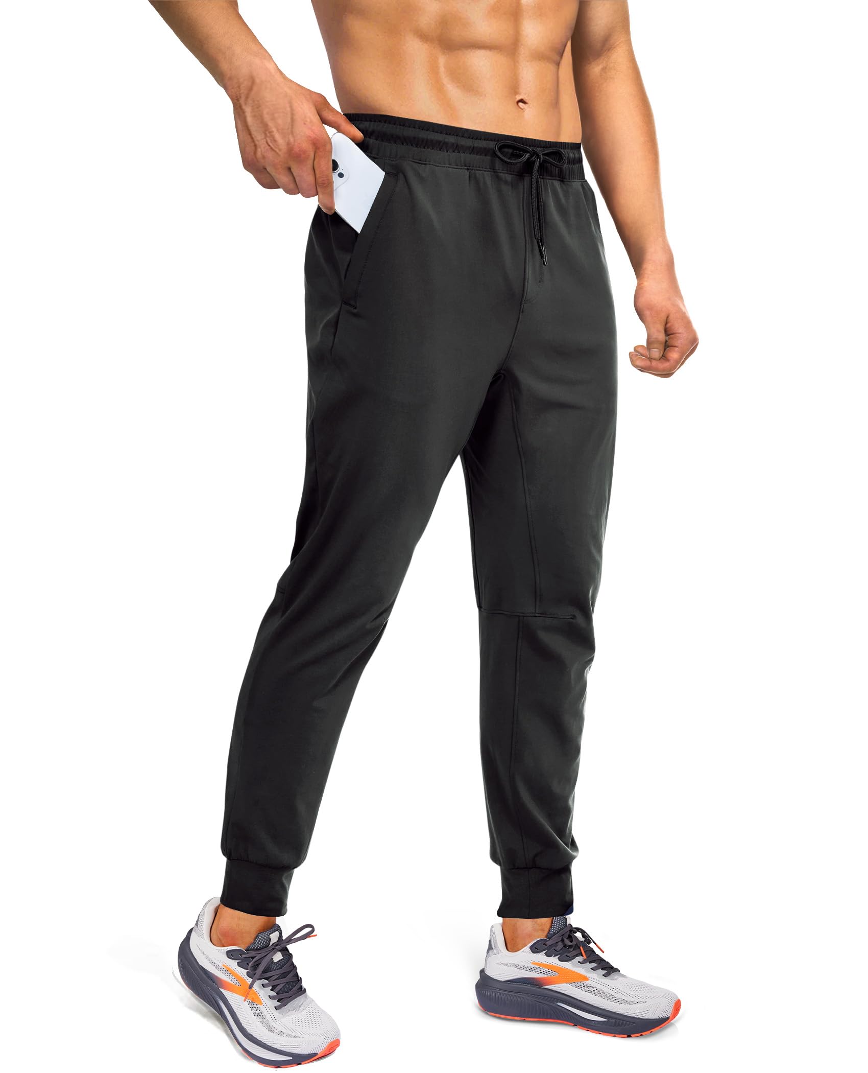 FOGFIRE Mens Sweatpants Athletic Workout Track Pants Training Pants ...
