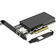 Amazon.com: 10Gb RJ45 PCI-E Network Card with X540 Controller, Gigaplus X540-1T 10Gb Ethernet ...